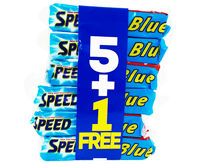 Speed Cut Bar Blue (5+1 Packs x 150g)