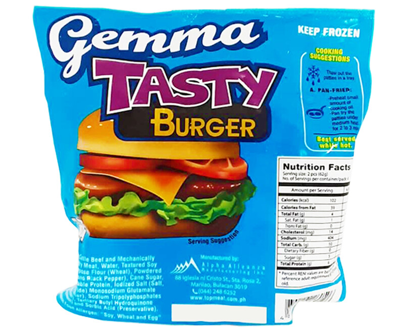 Gemma Tasty Burger 250g