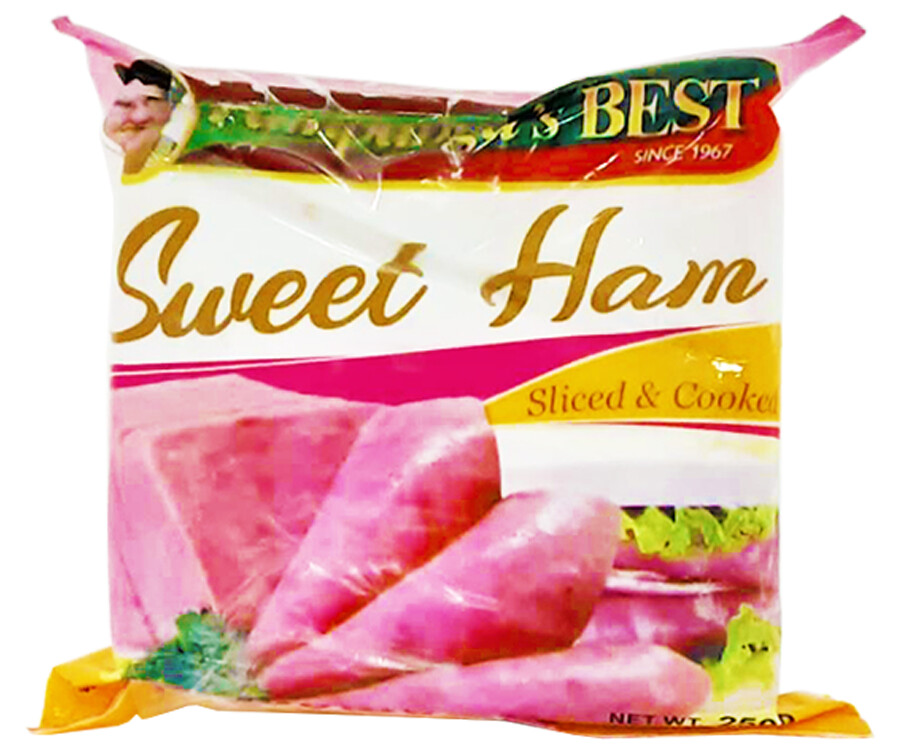 Pampanga's Best Sweet Ham Sliced & Cooked 250g