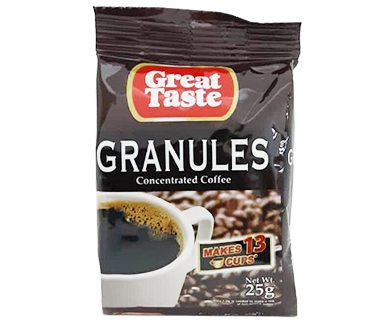 Great Taste Granules Concentrated Coffee 25g