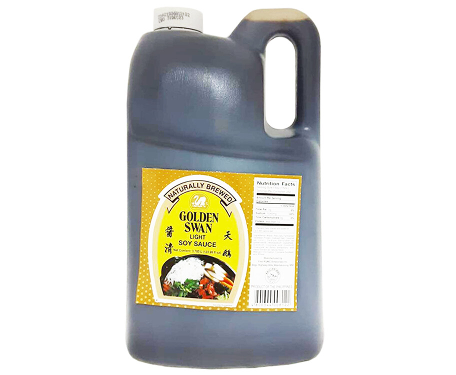 Golden Swan Light Soy Sauce 3.785L
