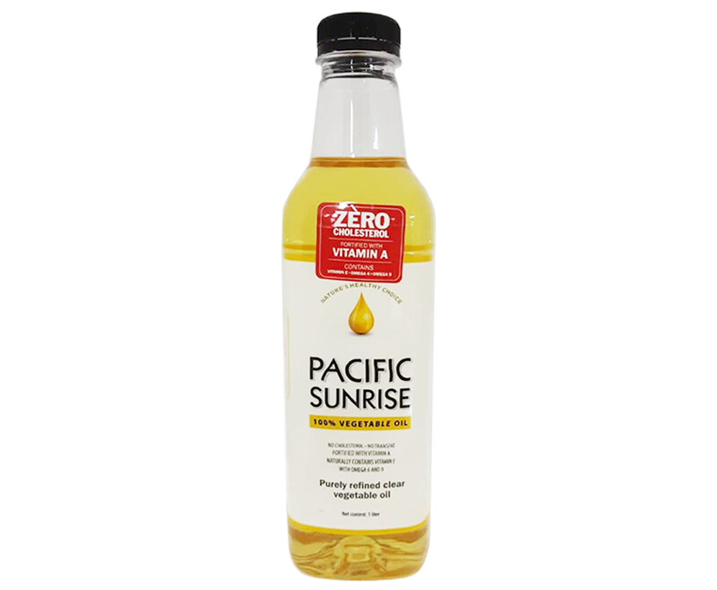Pacific Sunrise 100% Pure Vegetable Oil 1L