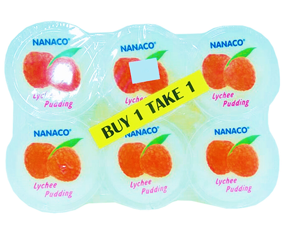 Nanaco Fruity Milk Pudding with Nata De Coco Mixed Flavour (15 x 25g) 375g