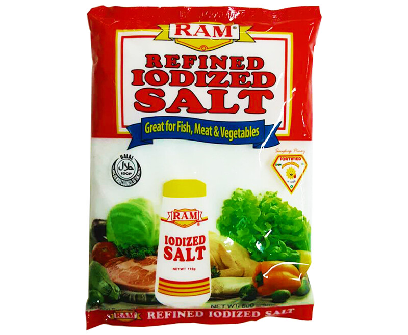 RAM Refined Iodized Salt 500g