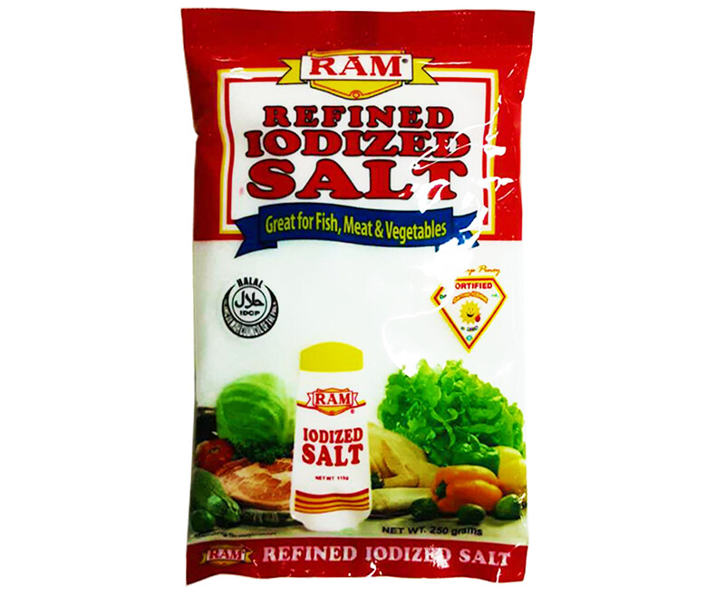 RAM Refined Iodized Salt 250g