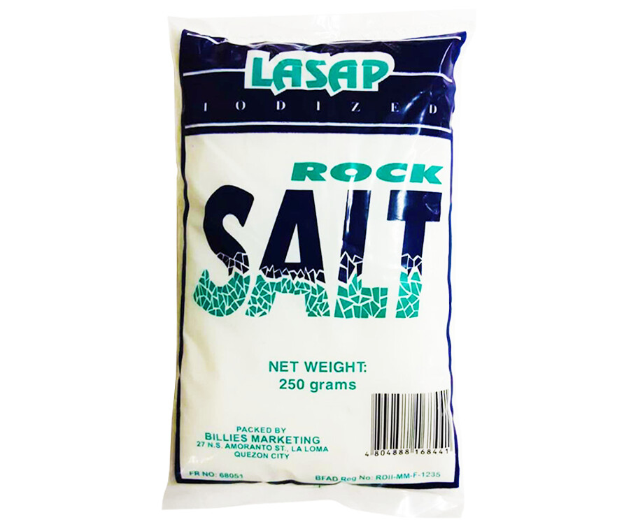 Lasap Iodized Rock Salt 250g