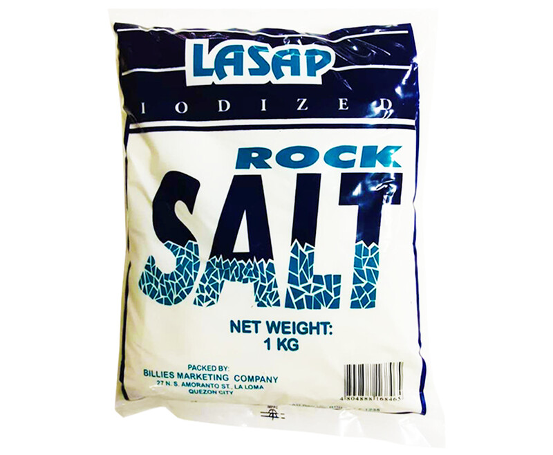 Lasap Iodized Rock Salt 1kg