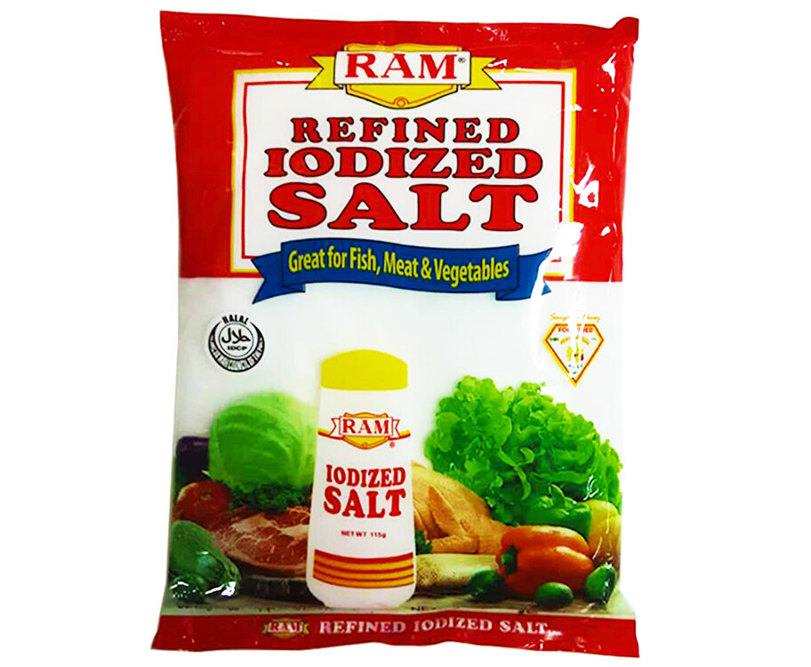 RAM Refined Iodized Salt 1kg