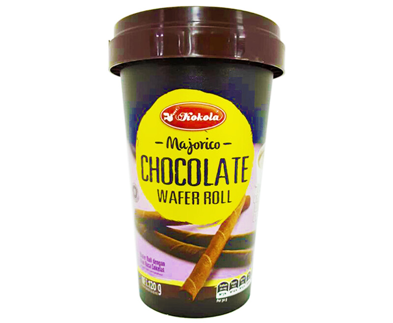 Kokola Majorico Chocolate Wafer Roll 120g