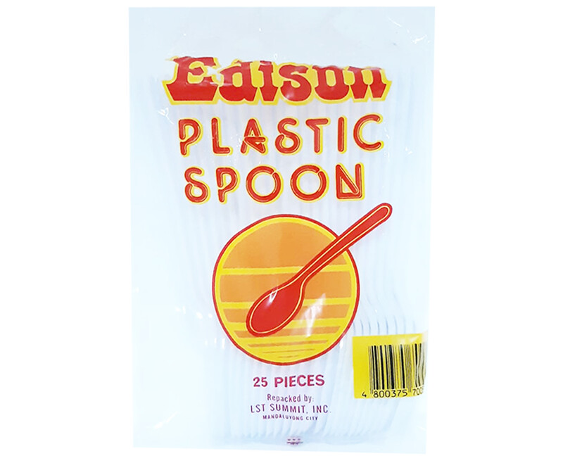 Edison Plastic Spoon 25 Pieces