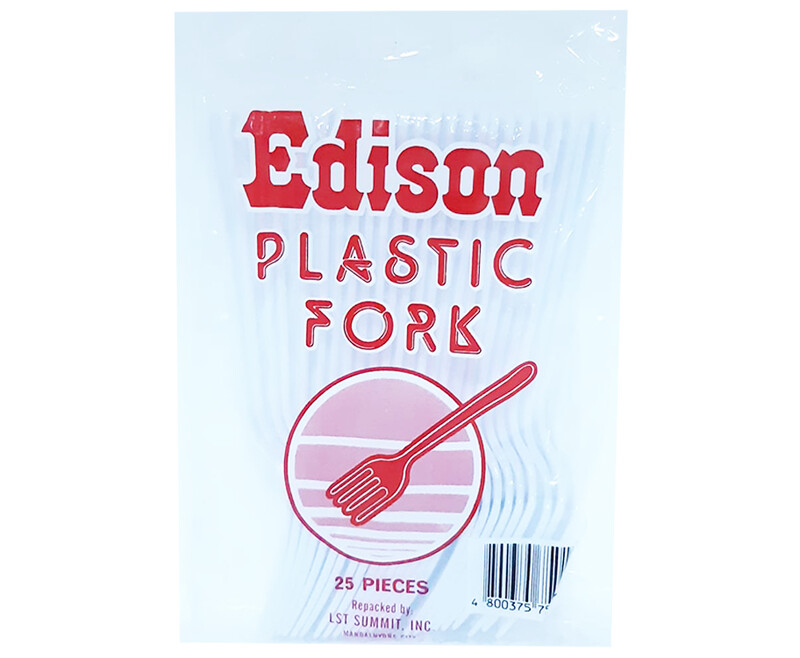 Edison Plastic Fork 25 Pieces