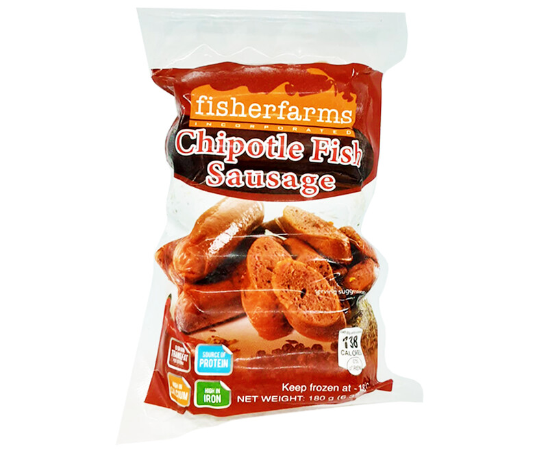 Fisher Farms Chipotle Fish Sausage 180g