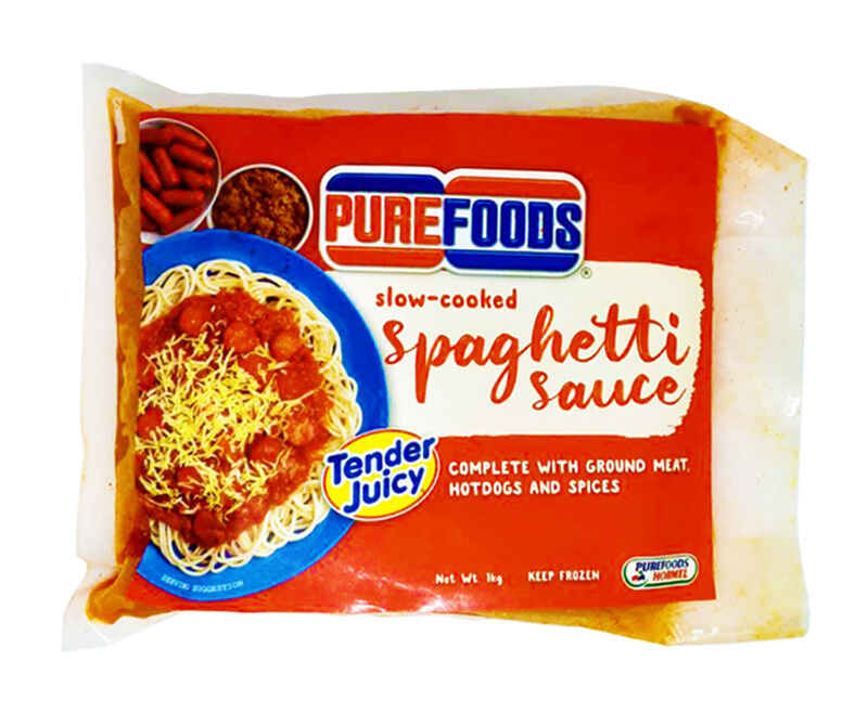 Pure Foods Tender Juicy Slow-Cooked Spaghetti Sauce 1kg