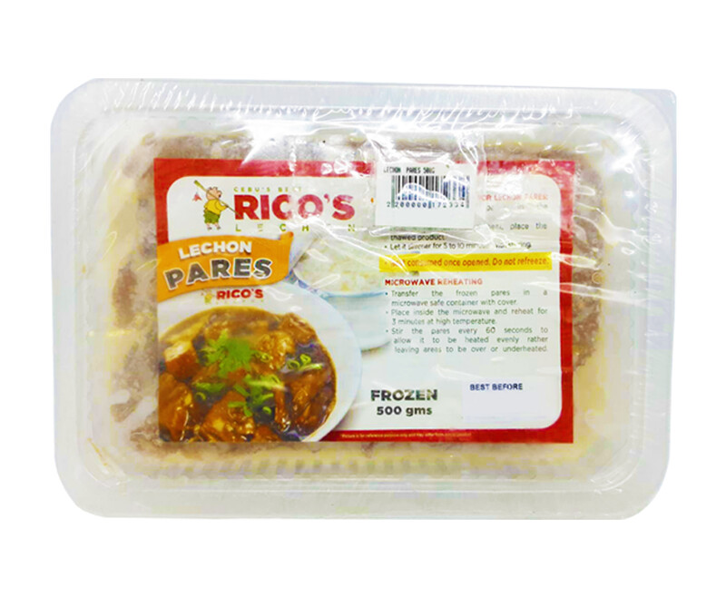 Cebu's Best Rico's Lechon Lechon Pares Frozen 500g