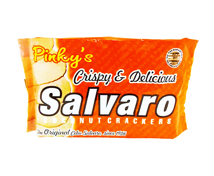 Pinky's Salvaro Coconut Crackers Crispy & Delicious 385g