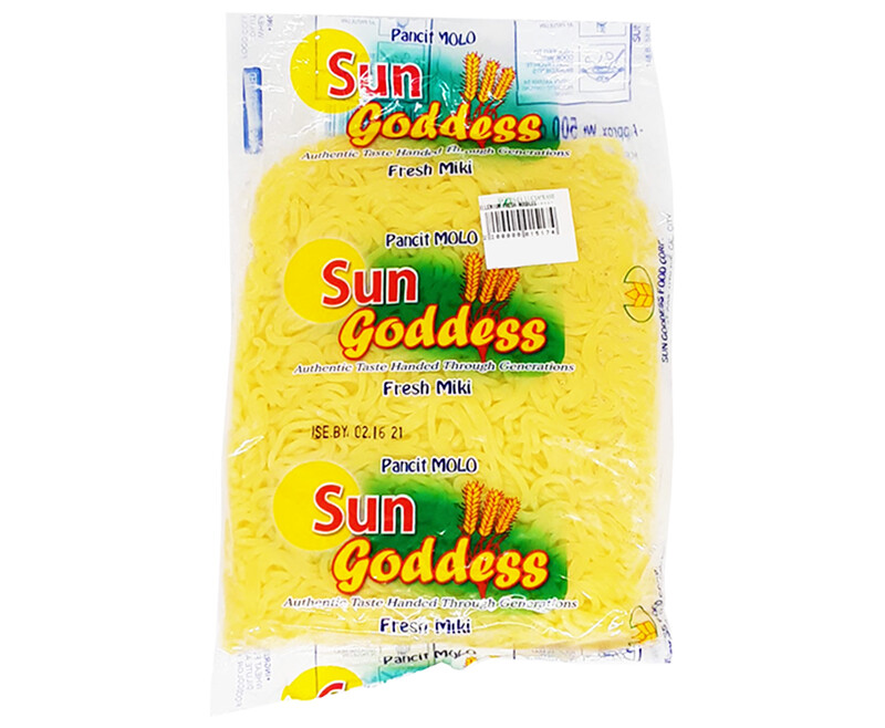 Sun Goddess Pancit Molo Fresh Miki 500g