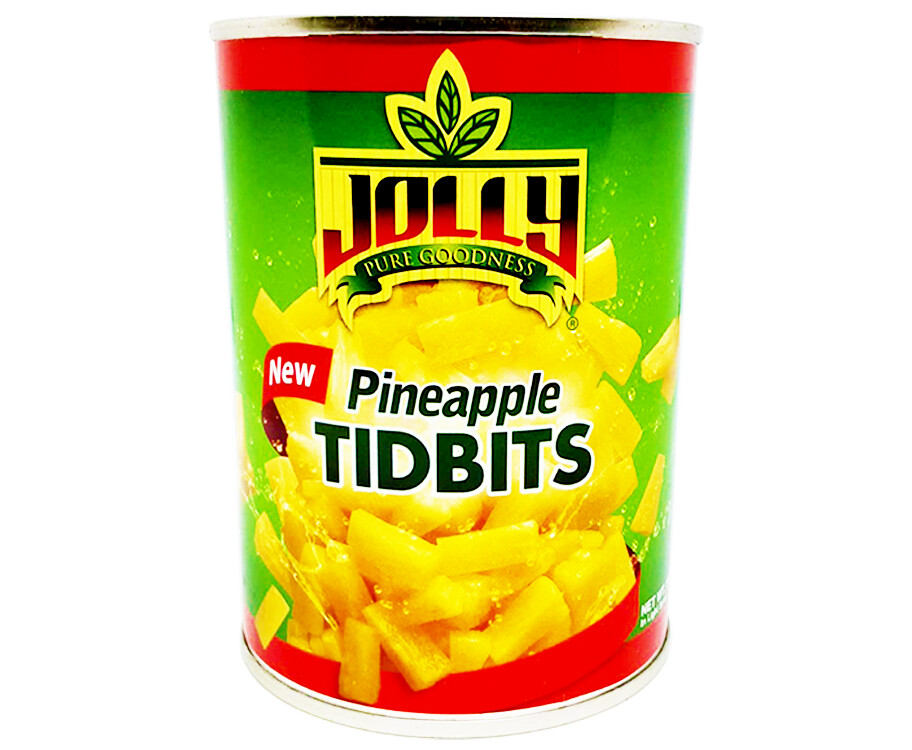 Jolly Pineapple Tidbits in Light Syrup 567g