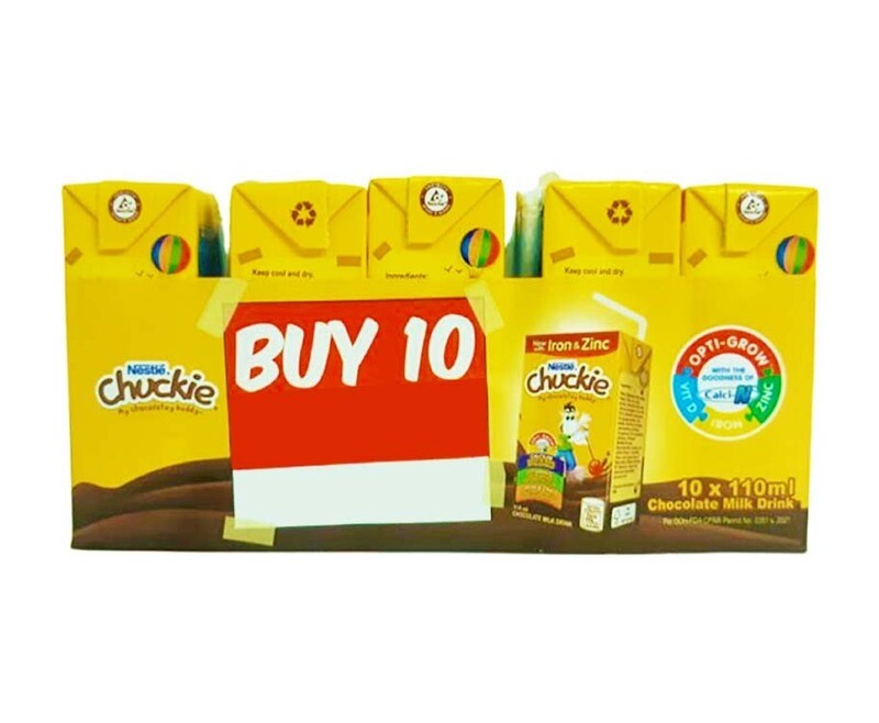 Nestlé Chuckie Chocolate Milk Drink (10 Packs x 110mL)
