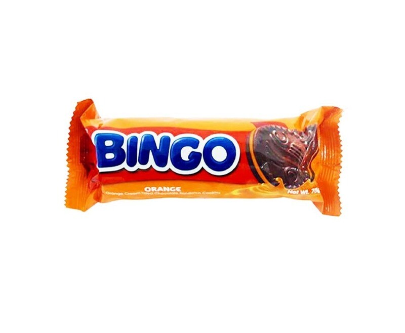 Monde Bingo Orange Chocolate Sandwich Cookies 75g