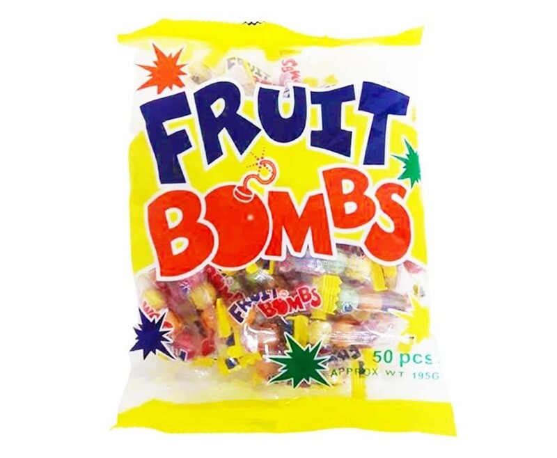 Miramar Fruit Bombs Candy 50 Pieces 195g