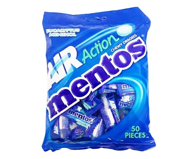 Mentos Air Action Eucalyptus Menthol 50 Pieces 135g