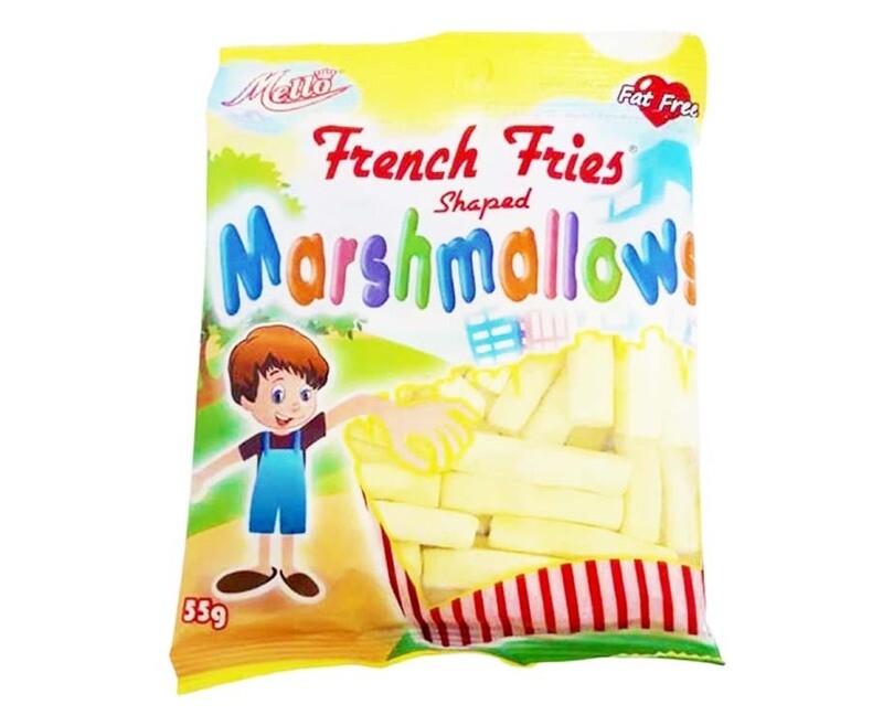 Mello French Fries Shaped Marshmallows 55g
