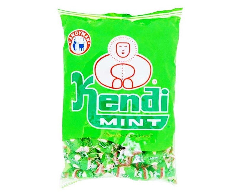 Candyman Kendi Mint Chocolate Filled Center 100 Pieces 460g