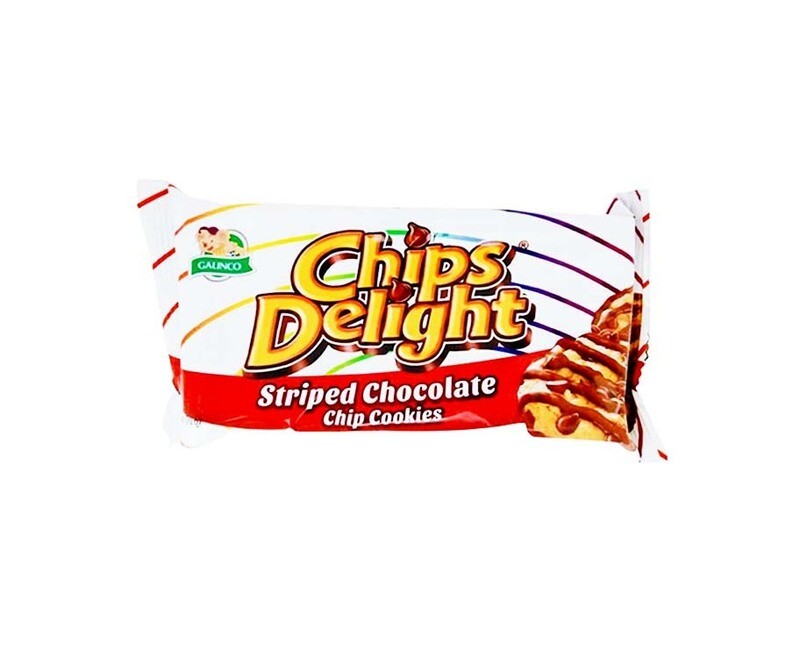 Galinco Chips Delight Striped Chocolate Chip Cookies 70g