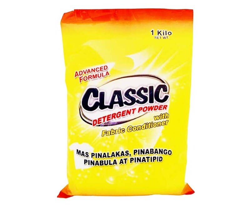 Classic Detergent Powder with Fabric Conditioner Advanced Formula 1kg