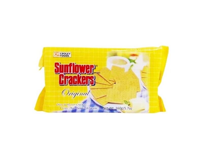 Croley Foods Sunflower Crackers Original 160g