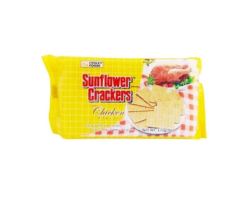 Croley Foods Sunflower Crackers Chicken Flavor 170g