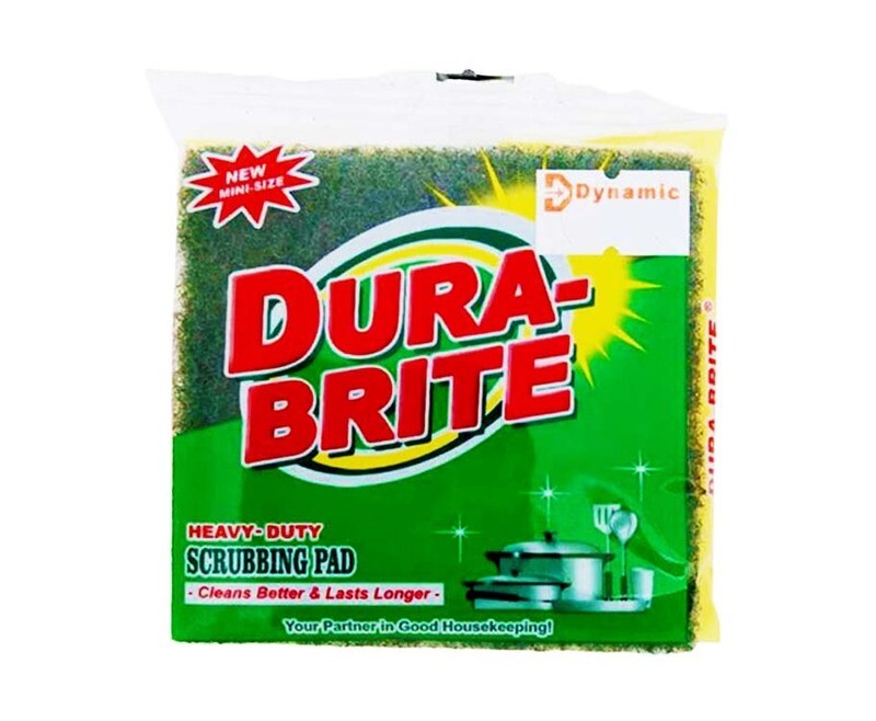 Dura-Brite Heavy-Duty Scrubbing Pad 75mm x 75mm