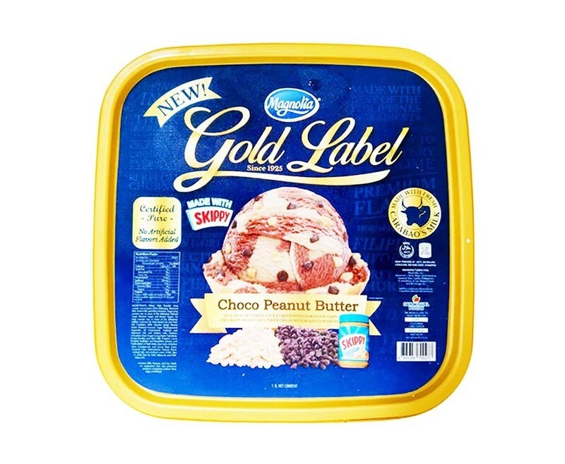 Magnolia Gold Label Choco Peanut Butter made with Skippy Ice Cream 1.3L