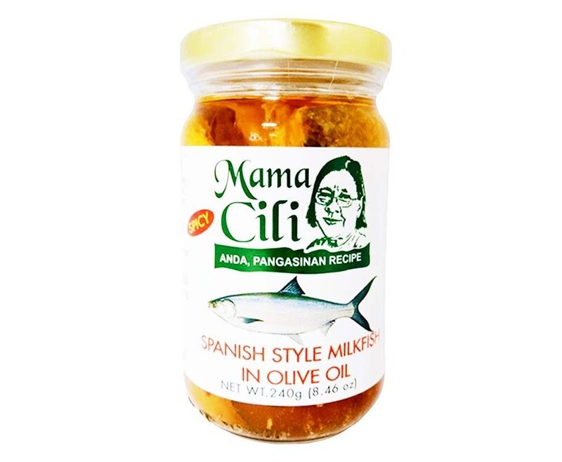 Mama Cili Spicy Spanish Style Milkfish in Oilive Oil 240g