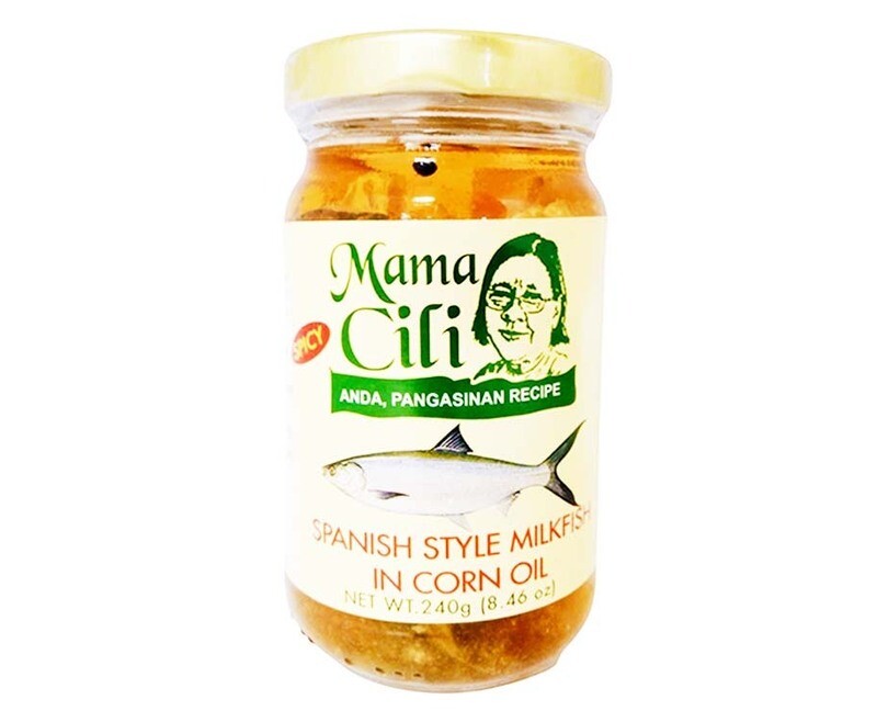 Mama Cili Spicy Spanish Style Milkfish in Corn Oil 240g