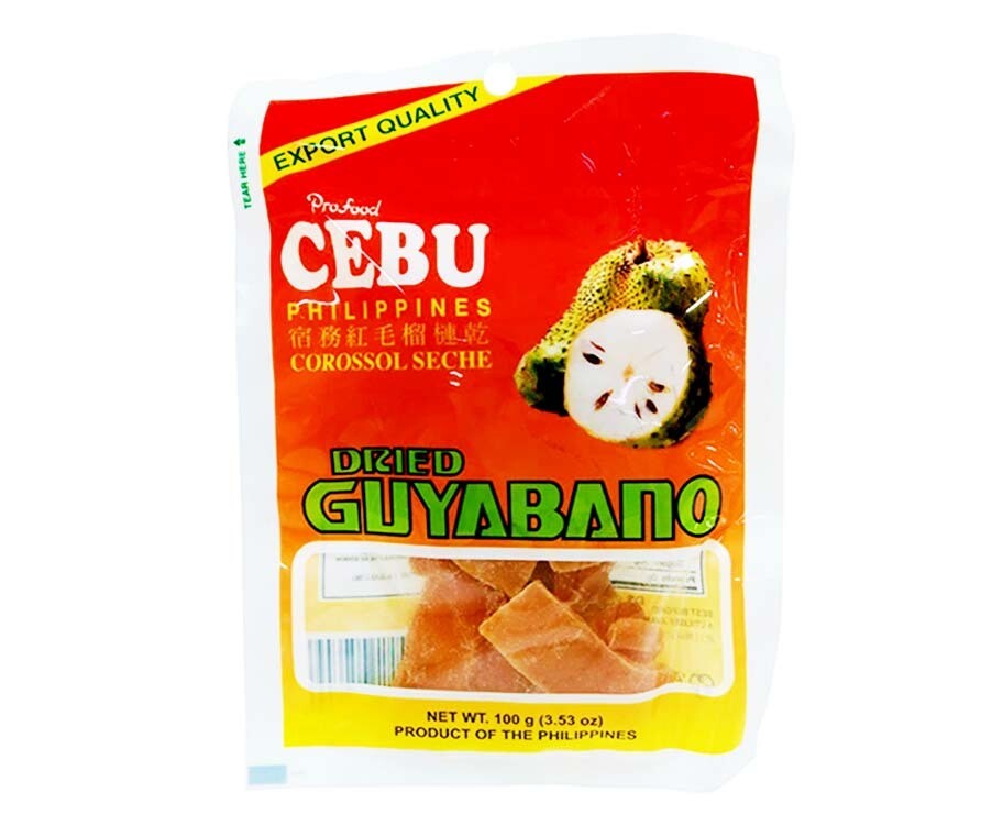 Profood Cebu Philippines Dried Guyabano 100g