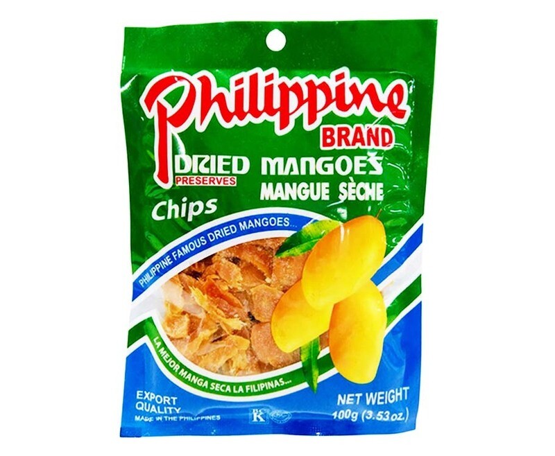 Philippine Brand Dried Mangoes Chips 100g