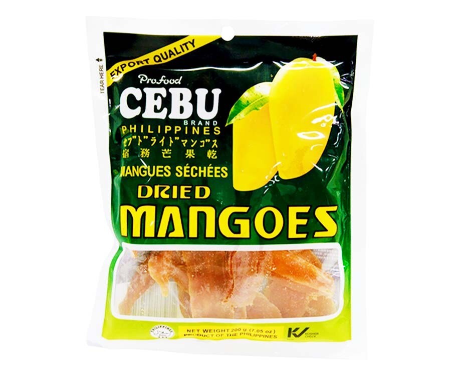Profood Cebu Brand Dried Mangoes 200g