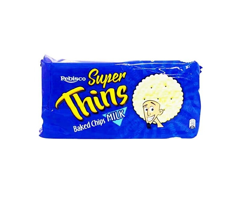 Rebisco Super Thins Baked Chips Milk (10 Packs x 26g)