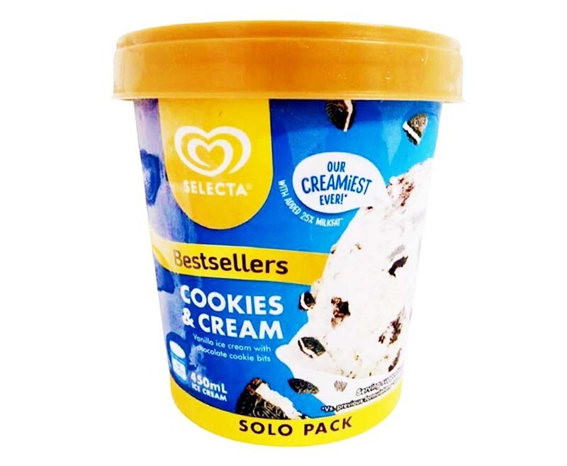 Selecta Bestsellers Cookies & Cream 450mL