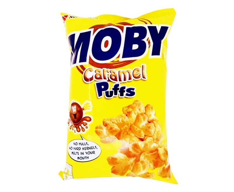Nutri Snack Moby Caramel Puffs 90g