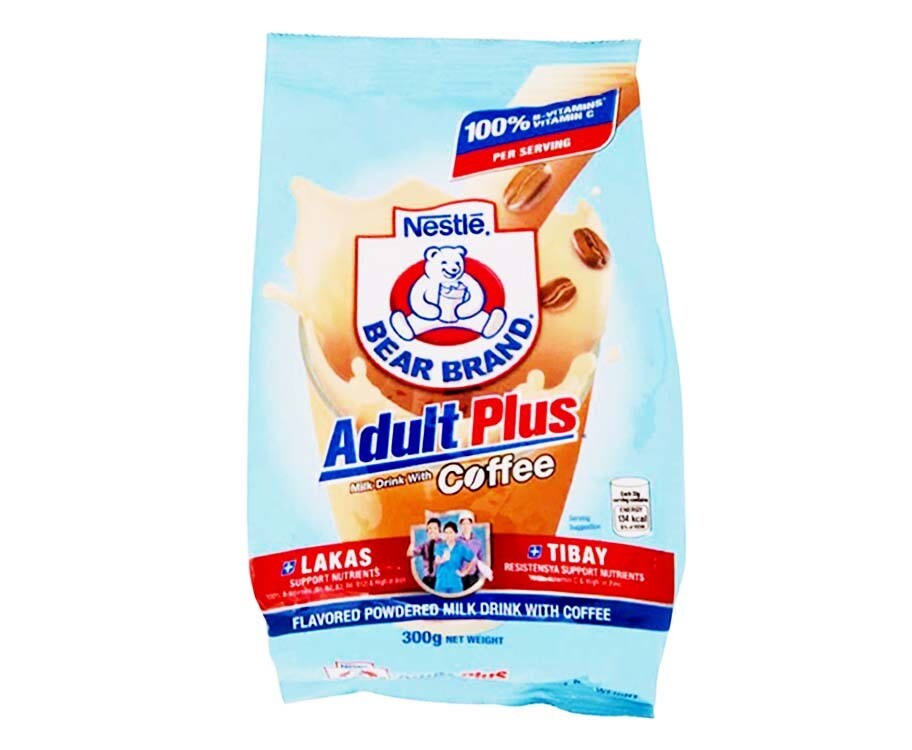 Nestlé Bear Brand Adult Plus Milk Drink with Coffee 300g