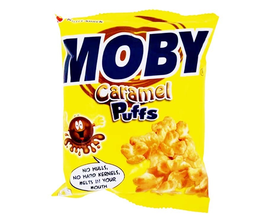 Nutri Snack Moby Caramel Puffs 25g