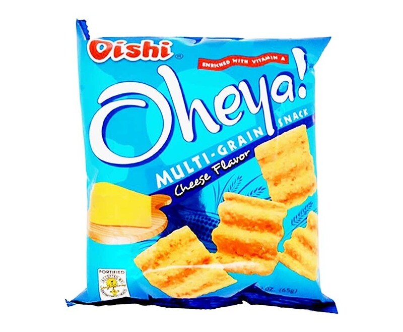 Oishi Oheya! Cheese Flavor Multi-Grain Snack 65g