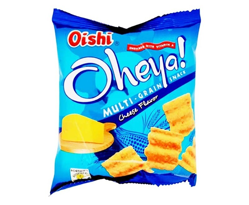 Oishi Oheya! Cheese Flavor Multi-Grain Snack 28g