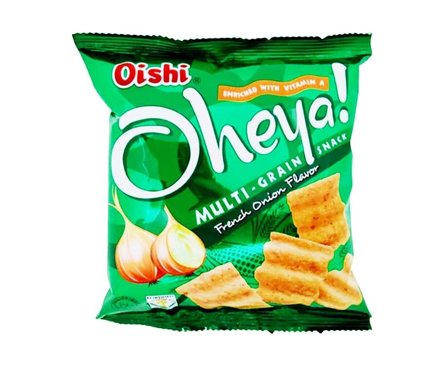 Oishi Oheya! French Onion Flavor Multi-Grain Snack 40g