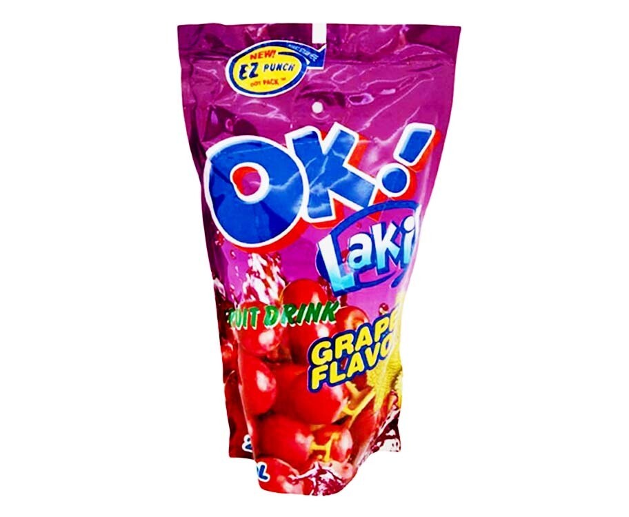 Zest-O OK Laki Fruit Drink Grape Flavor Fruit 250mL