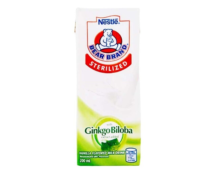 Nestlé Bear Brand Sterilized Ginkgo Biloba 200mL