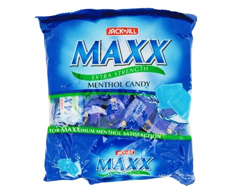 Jack 'n Jill Maxx Extra Strength Menthol Candy 50 Pieces 200g