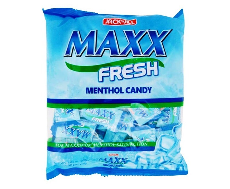 Jack 'n Jill Maxx Fresh Menthol Candy (50 Packs x 4g)